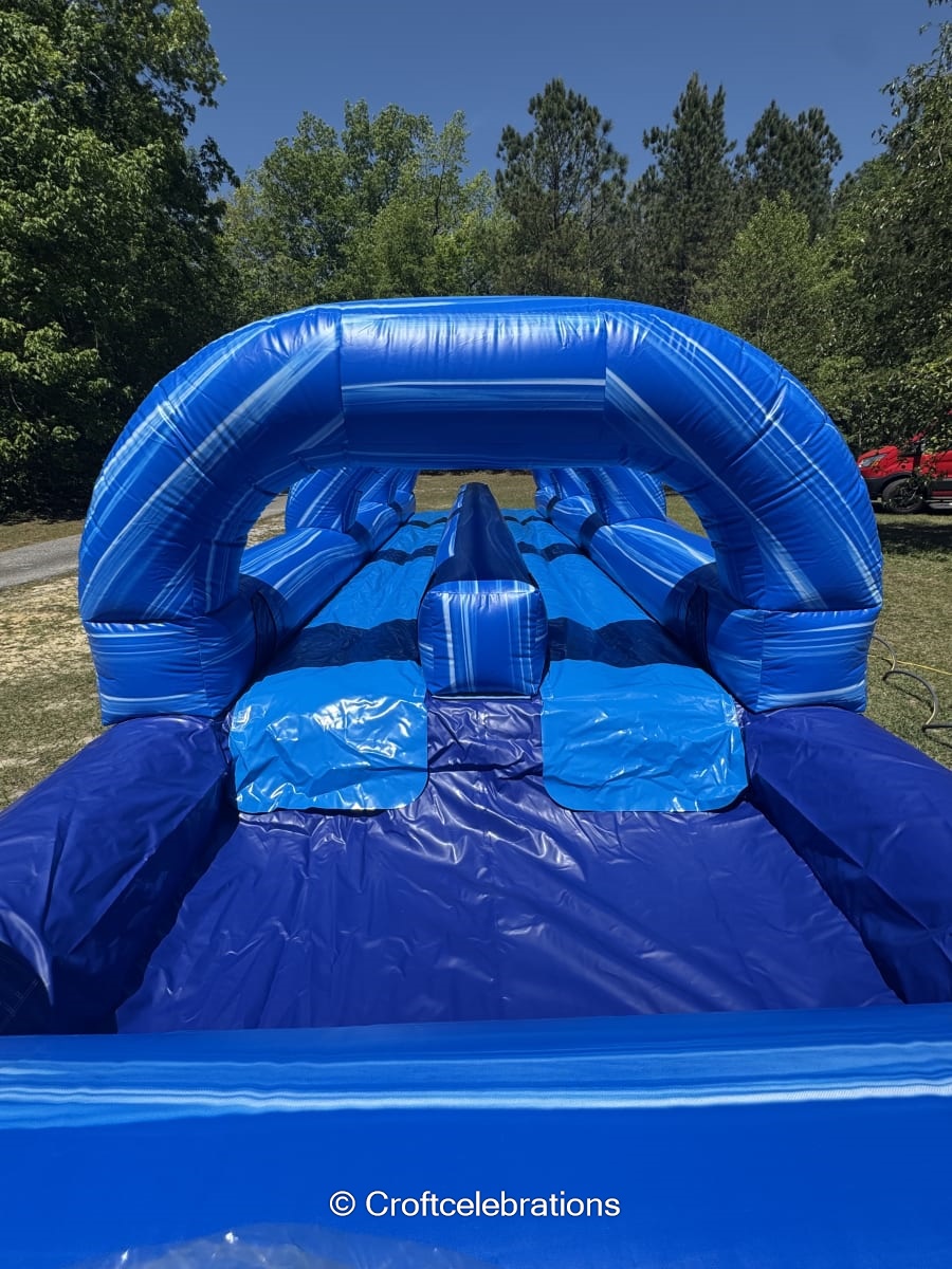 Double Lane Slip N Slide with pool - Hire in Lexington | Croftcelebrations